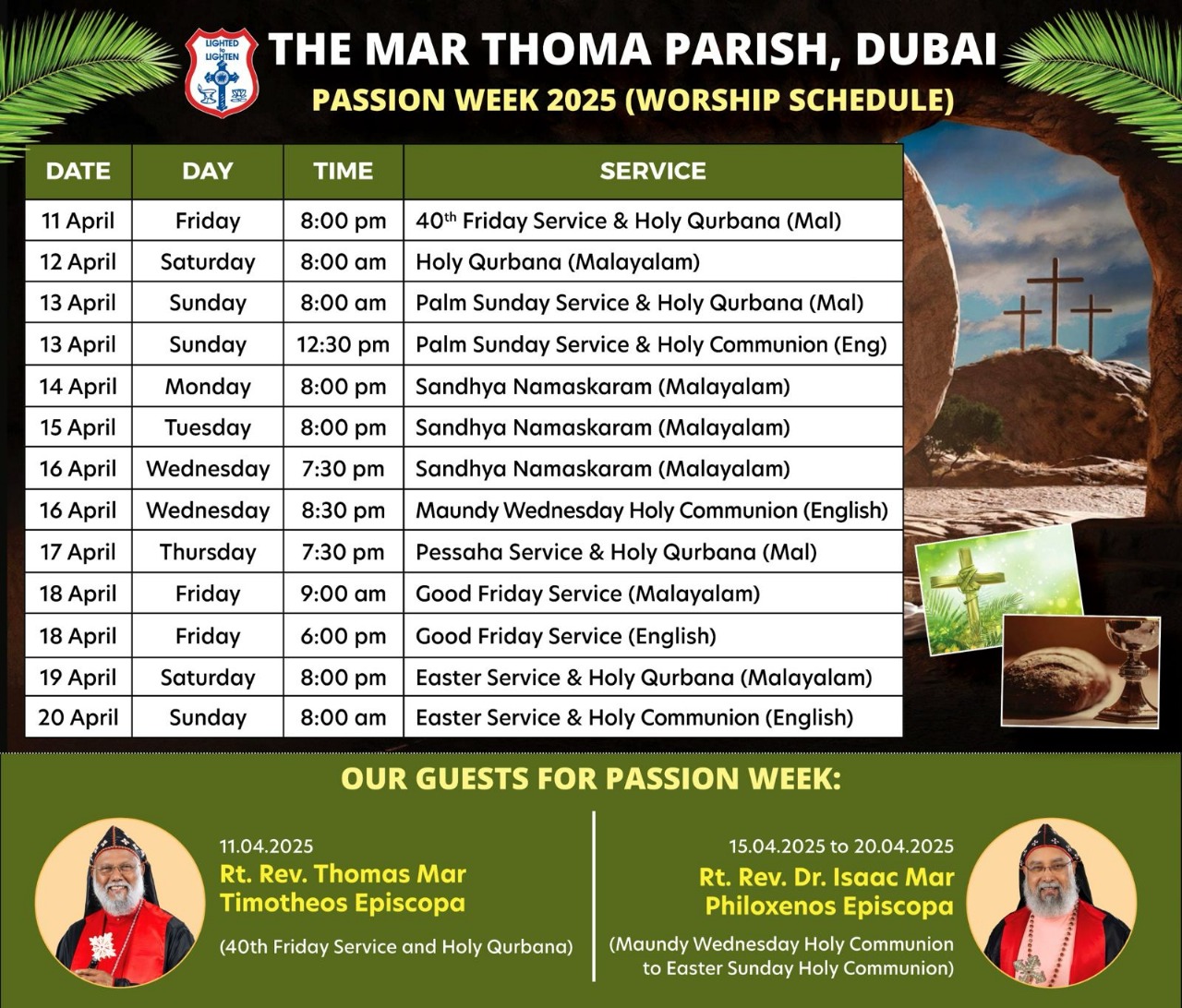 Events - Mar Thoma Parish, Dubai